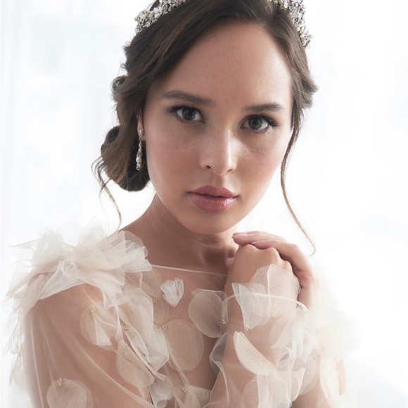 Accessories | Mara Elena Bridal Headpiece And Tulle Veil From | Poshmark